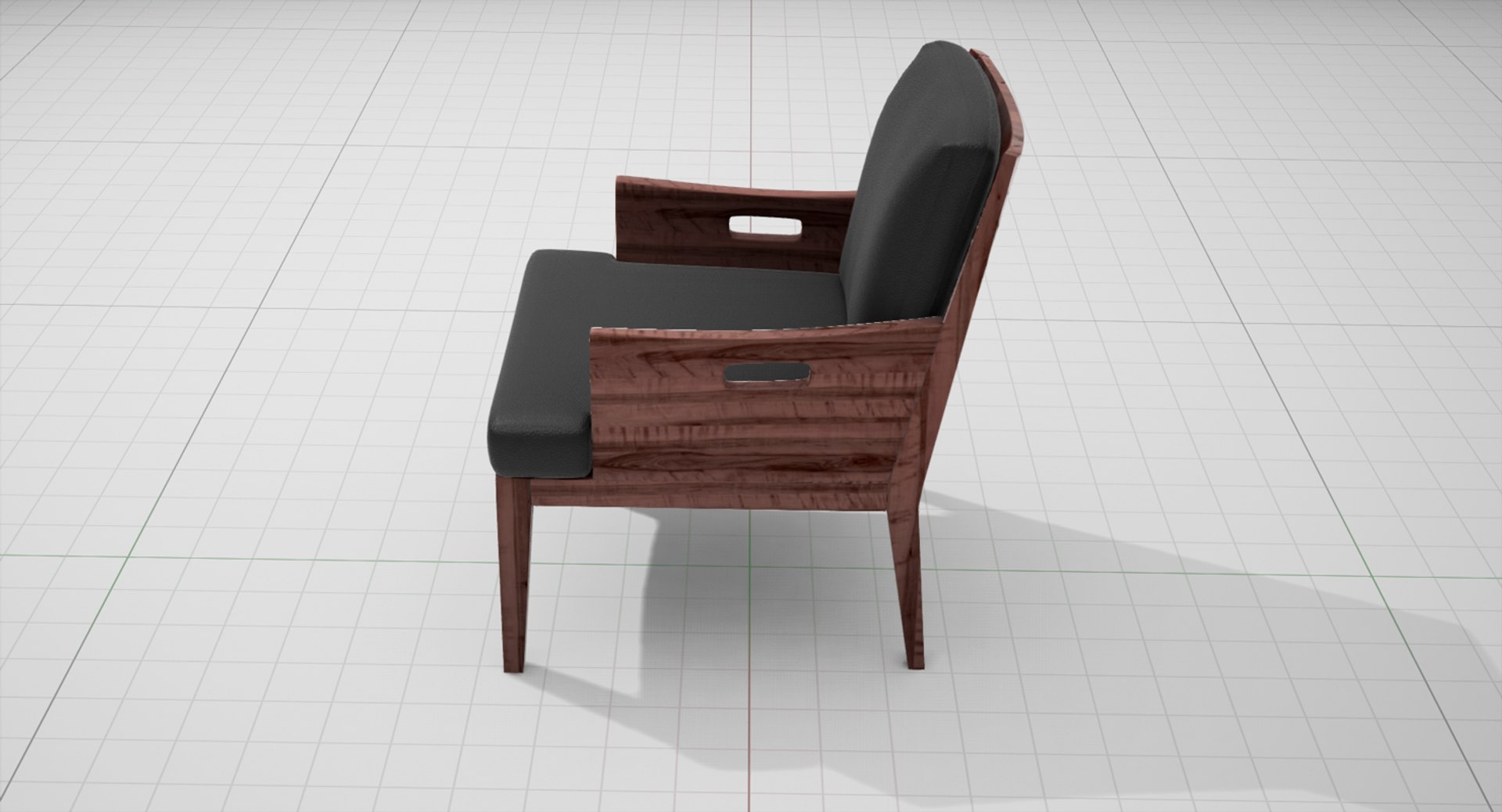 3d Flexform Betty Chair Ue4 Model