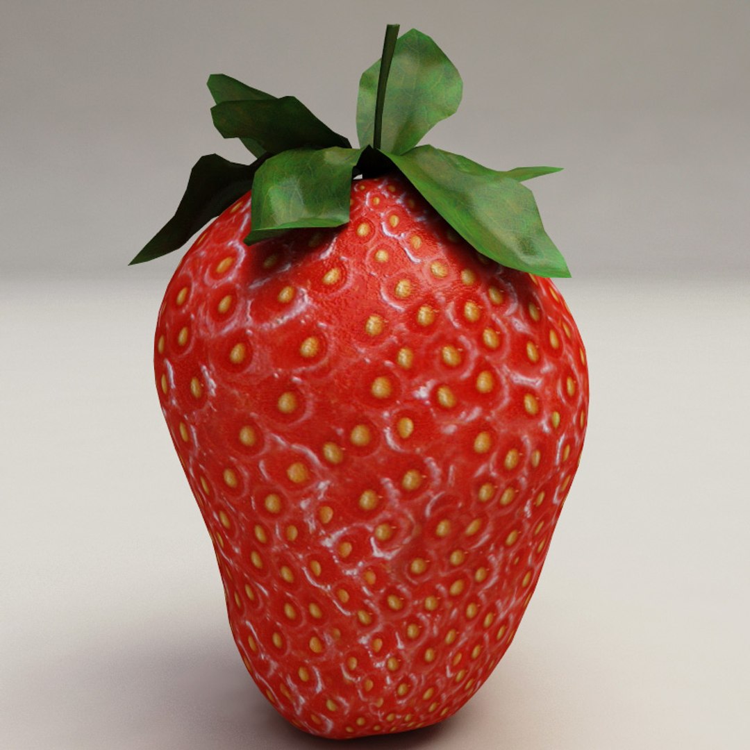 Maya Strawberry Modelled