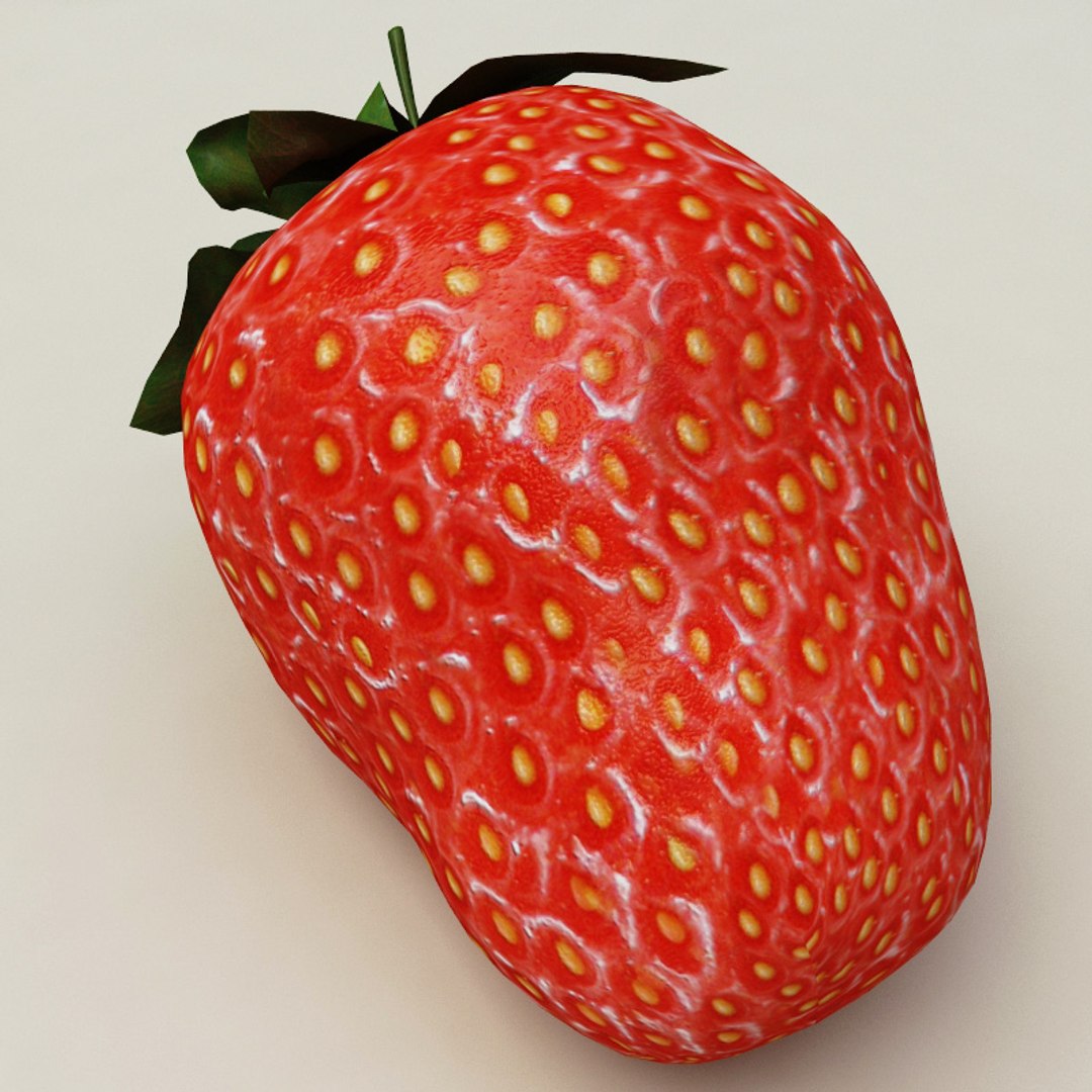 Maya Strawberry Modelled