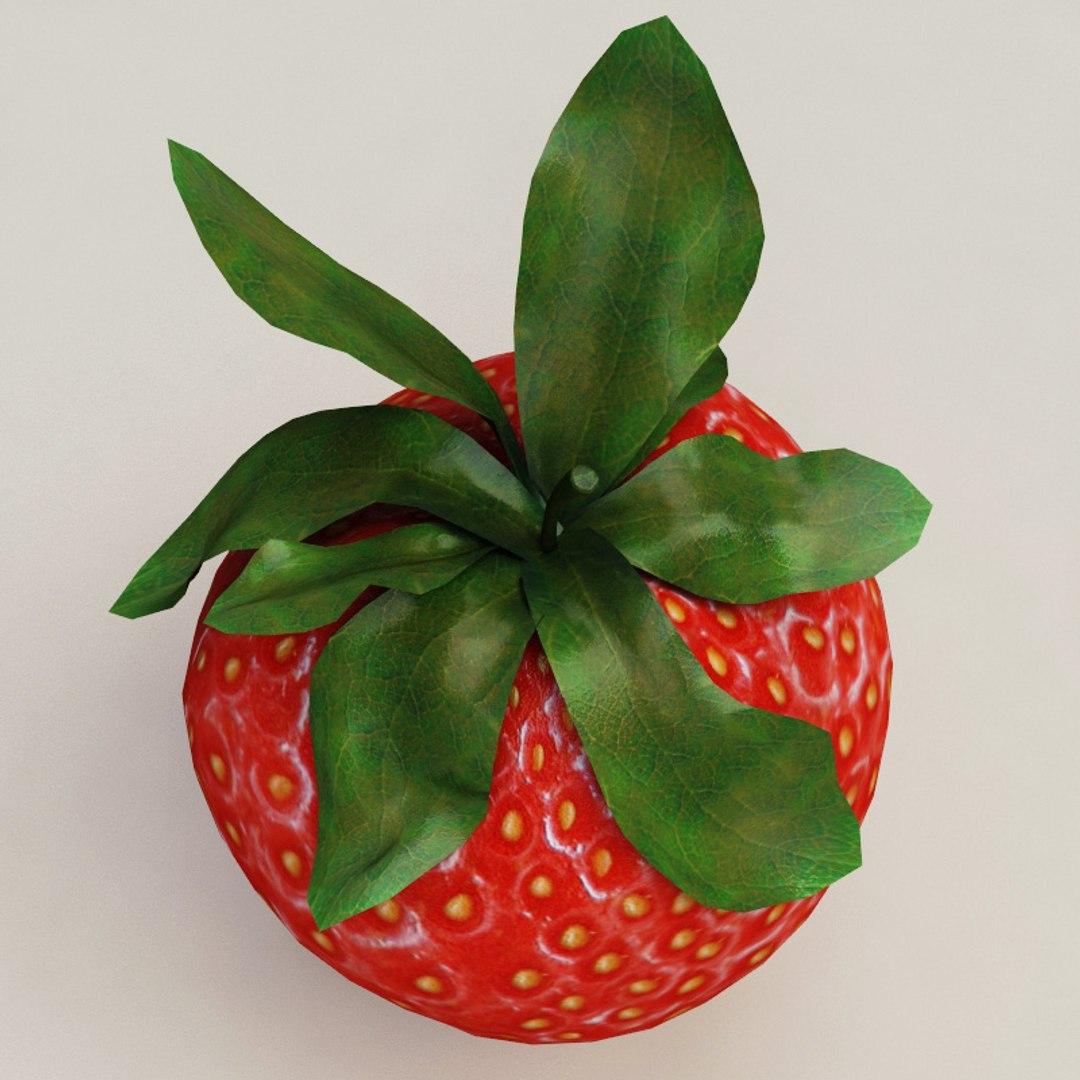 Maya Strawberry Modelled