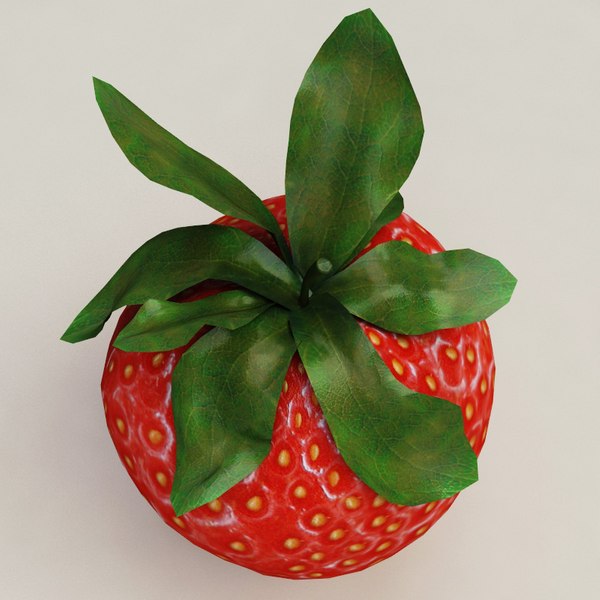 maya strawberry modelled