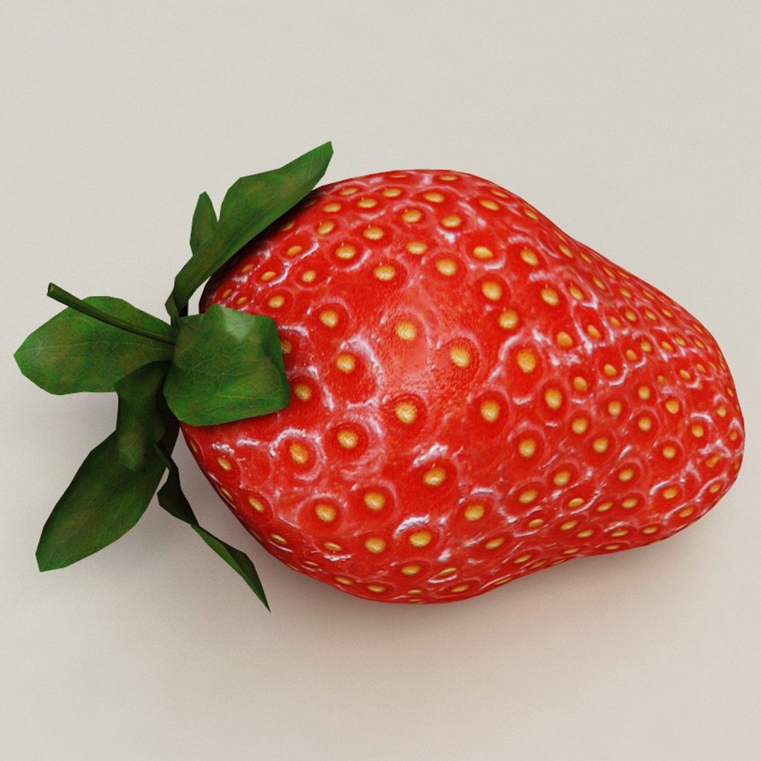 Maya Strawberry Modelled