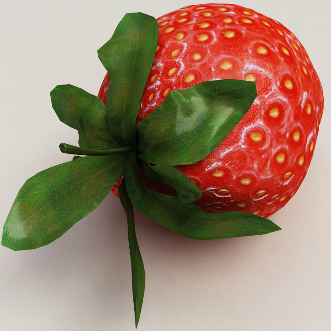 Maya Strawberry Modelled