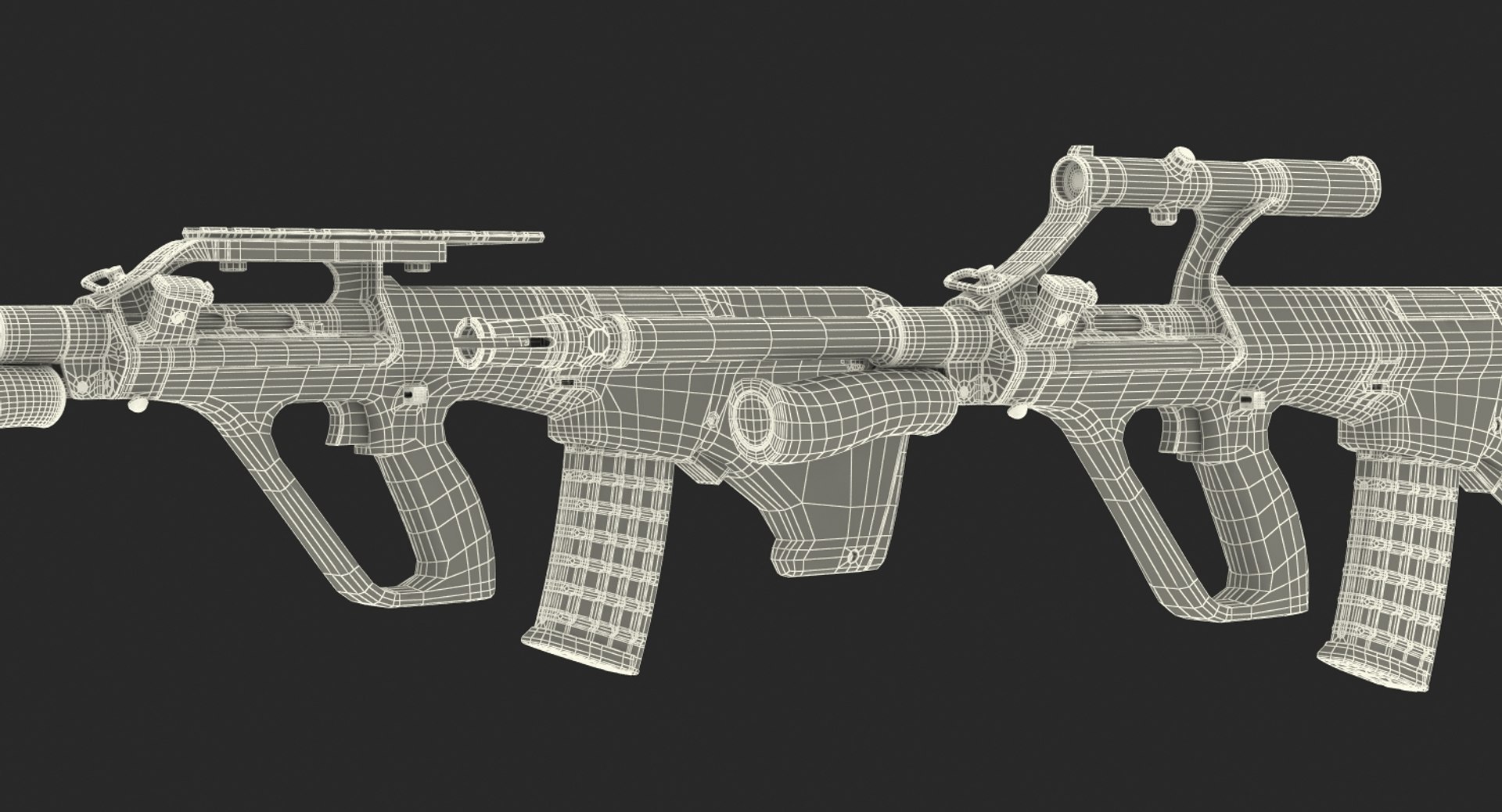 Aug Rifles 3D Model - TurboSquid 1182764