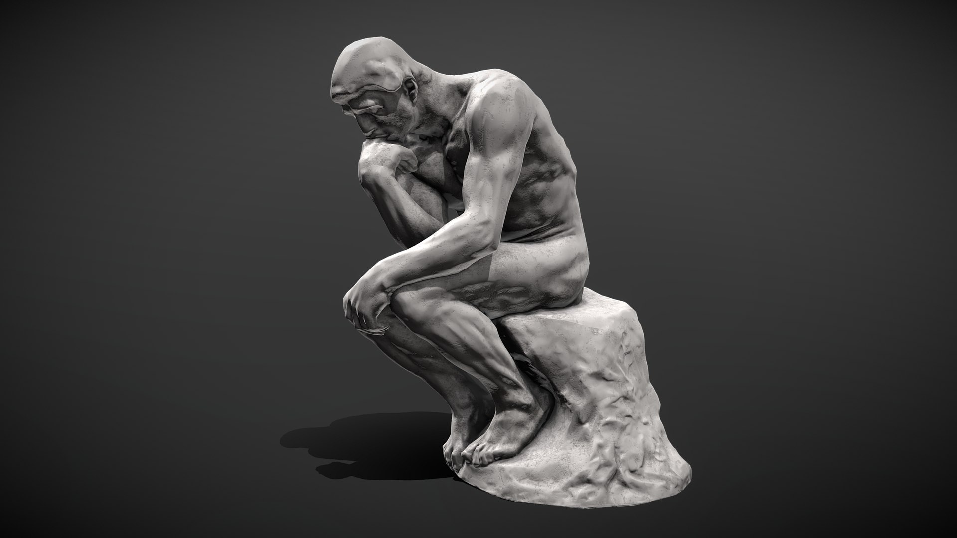 The Thinker 3D 모델 - TurboSquid 2003482