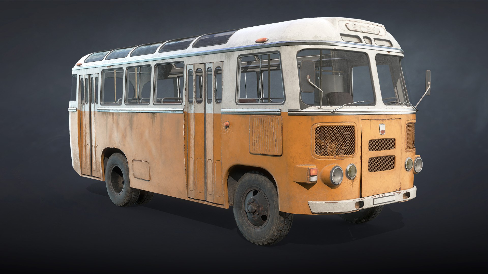 PAZ-672 Game Ready 4 in 1 3D - TurboSquid 1886261