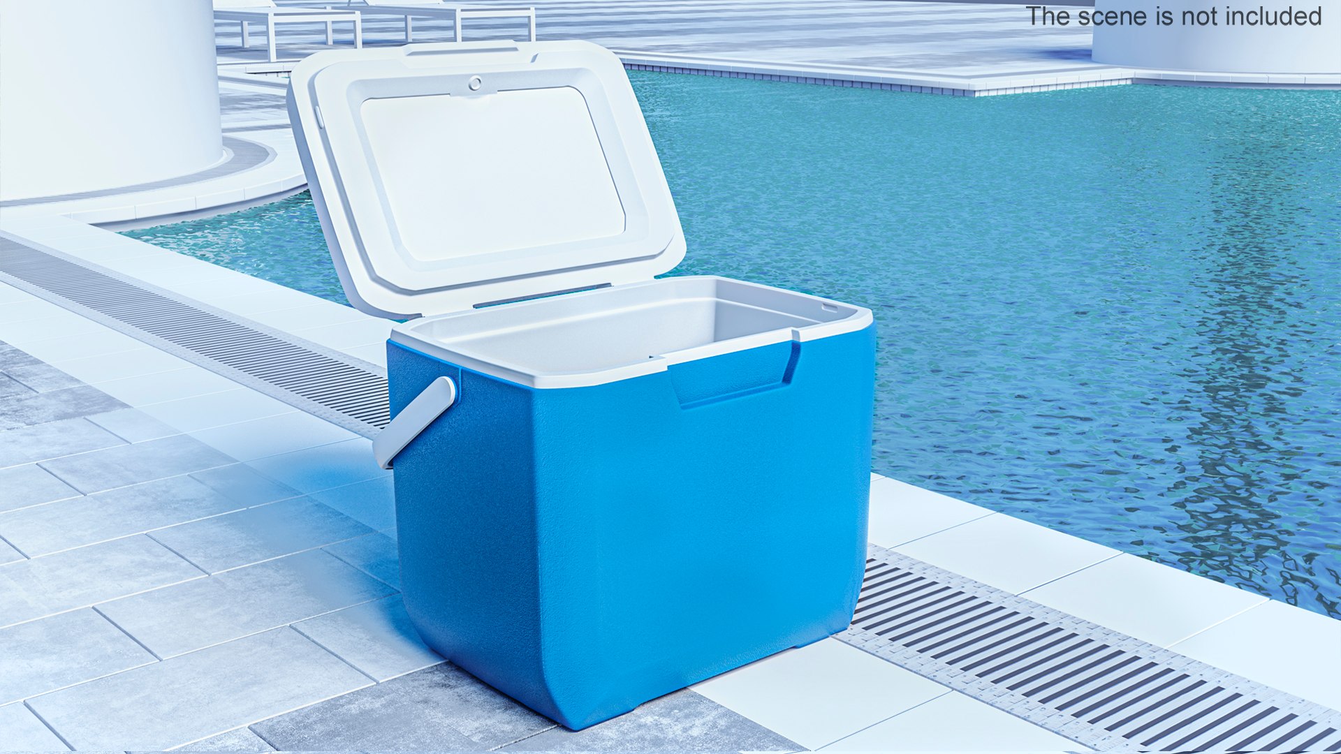 3D Portable 28 Quart Cool Box Rigged For Maya Model - TurboSquid 2124306