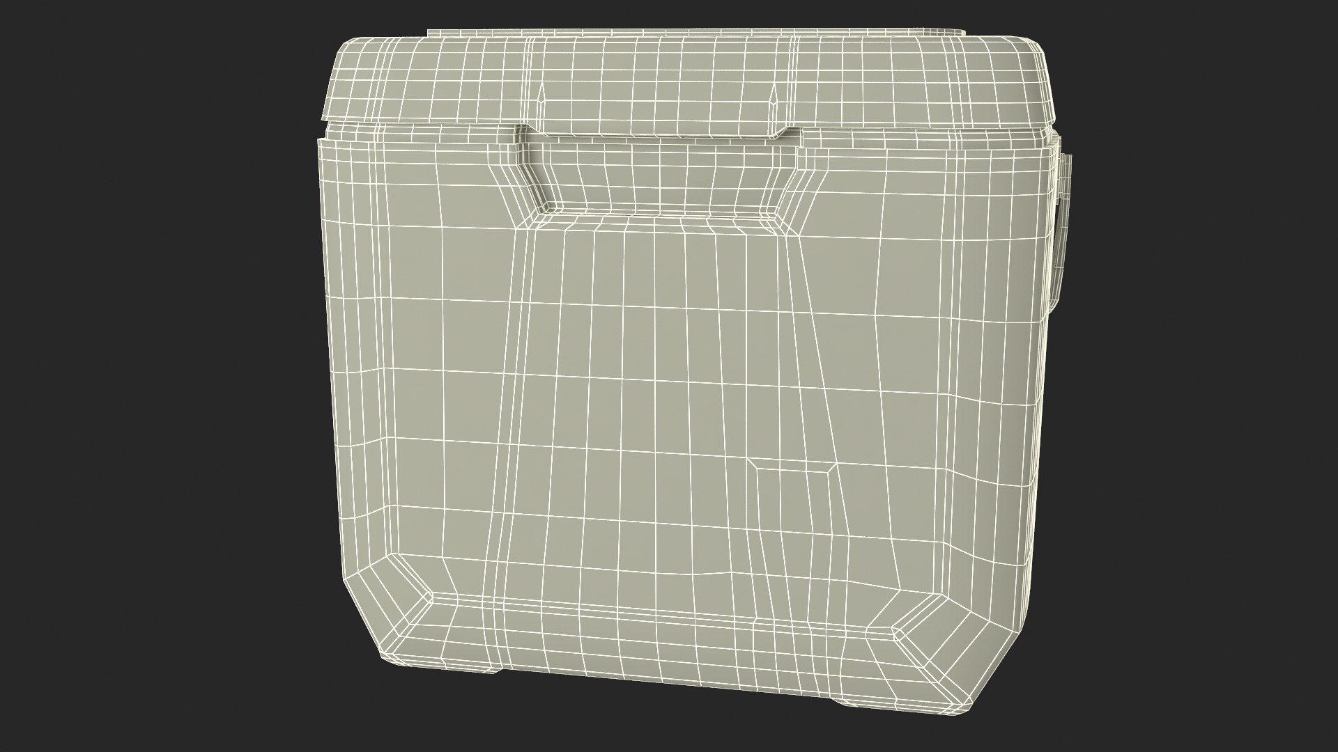 3D Portable 28 Quart Cool Box Rigged For Maya Model - TurboSquid 2124306