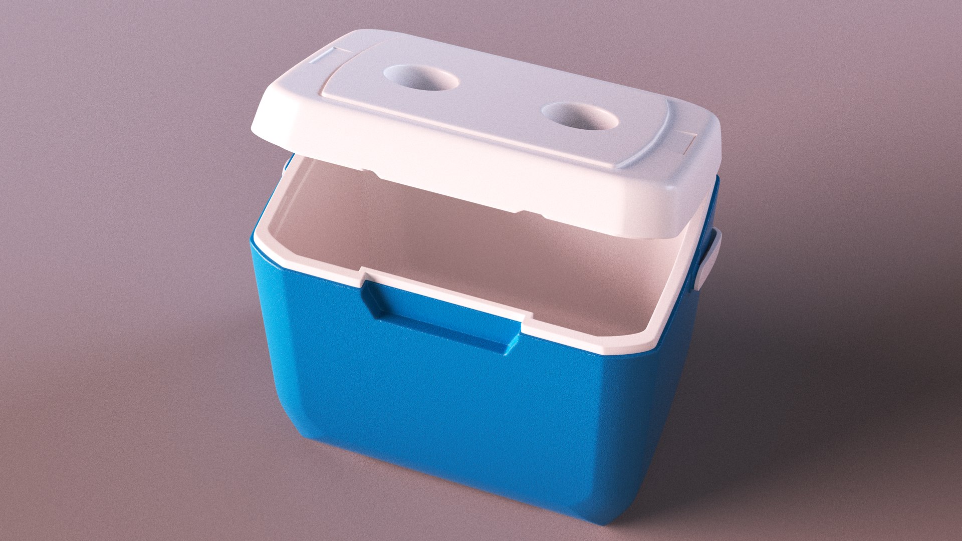 3D Portable 28 Quart Cool Box Rigged For Maya Model - TurboSquid 2124306