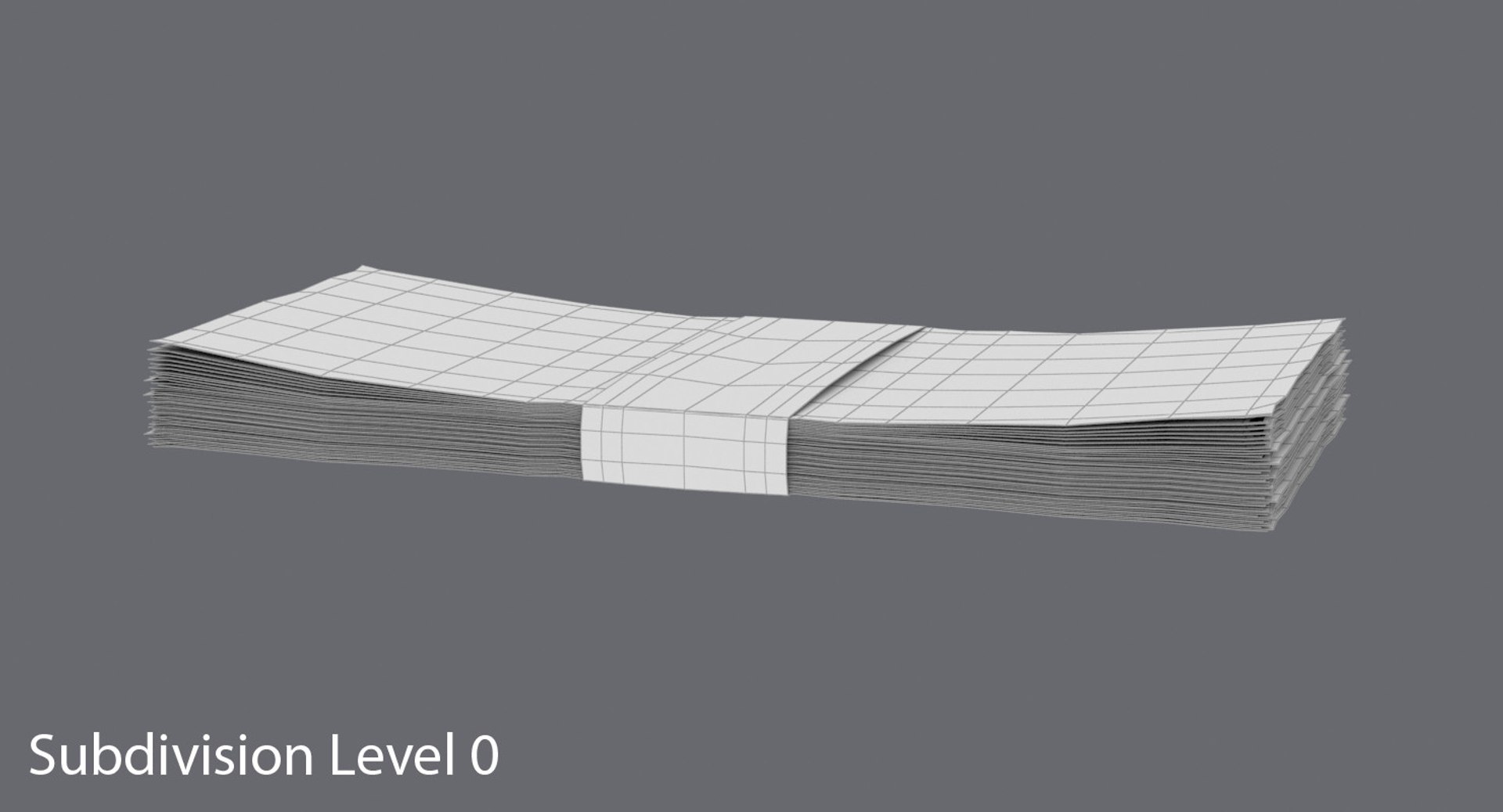 3d Model 100 Canadian Dollar Note