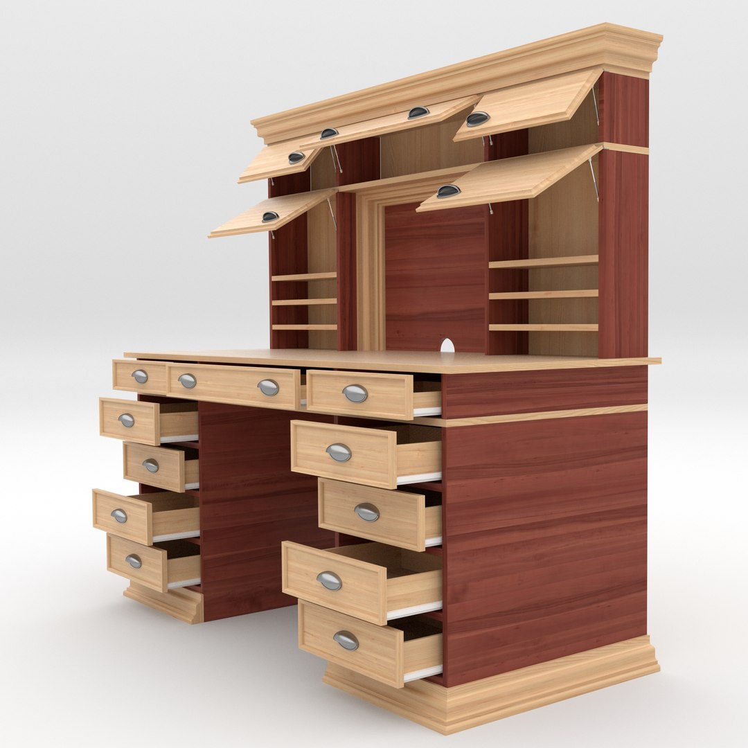 Cabinet office 3D - TurboSquid 1215897