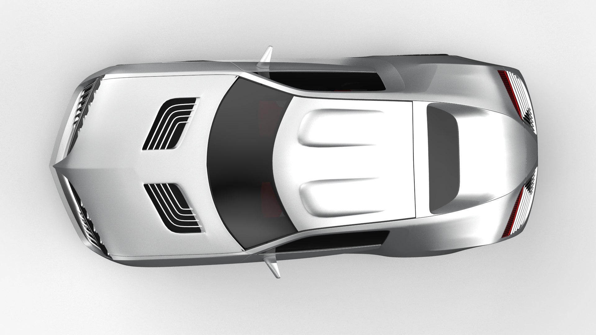 Generic Future Sport Compact Concept Car 3D 3D - TurboSquid 1938521