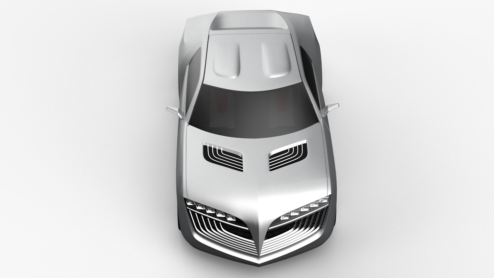 Generic Future Sport Compact Concept Car 3D 3D - TurboSquid 1938521