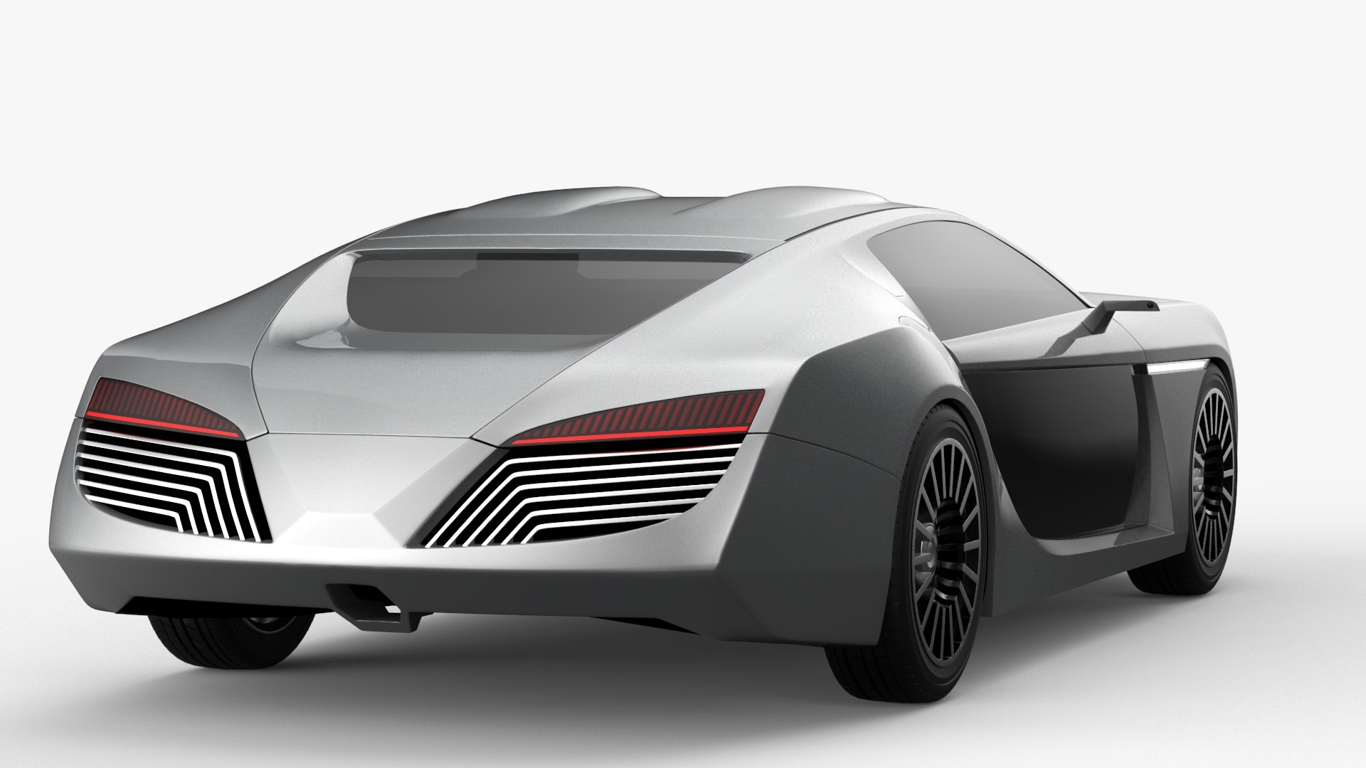 Generic Future Sport Compact Concept Car 3D 3D - TurboSquid 1938521