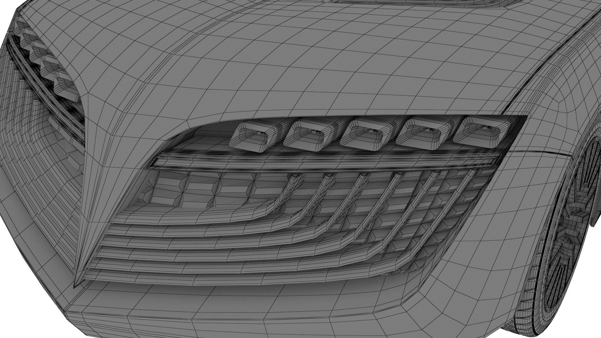 Generic Future Sport Compact Concept Car 3D 3D - TurboSquid 1938521