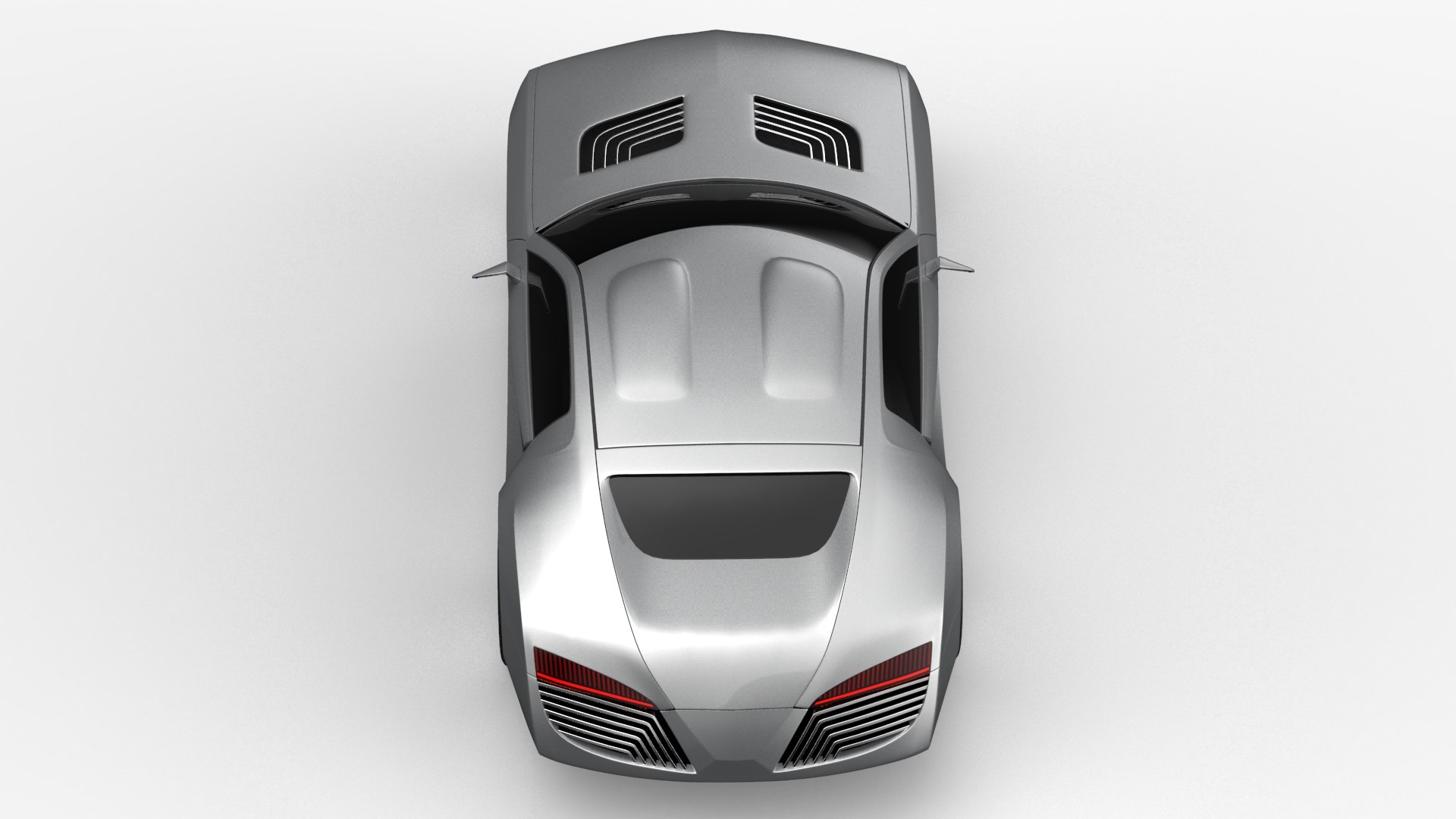 Generic Future Sport Compact Concept Car 3D 3D - TurboSquid 1938521