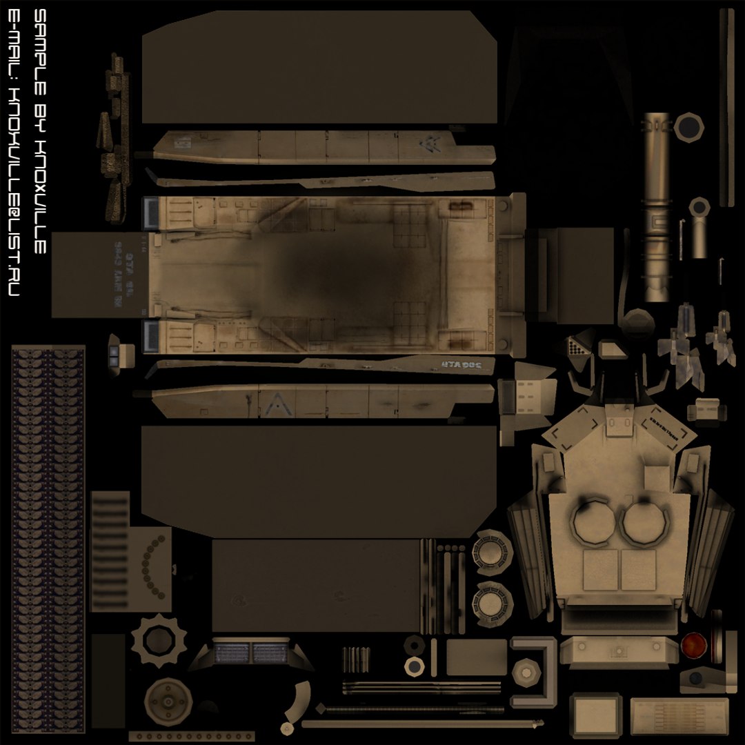 Abraham Tank 3d 3ds