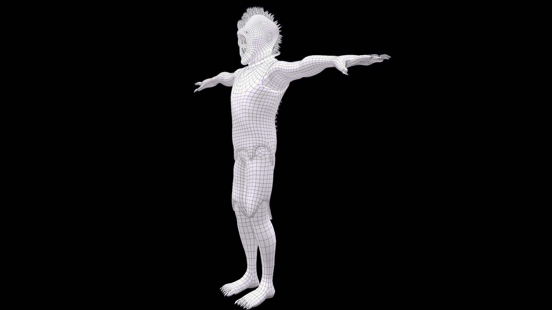 Mutant Model - TurboSquid 2313577