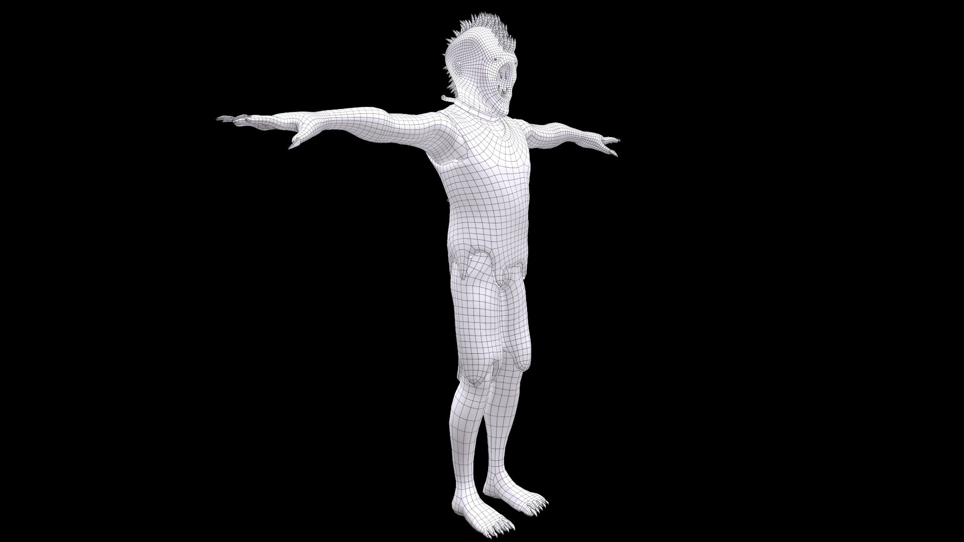 Mutant Model - TurboSquid 2313577