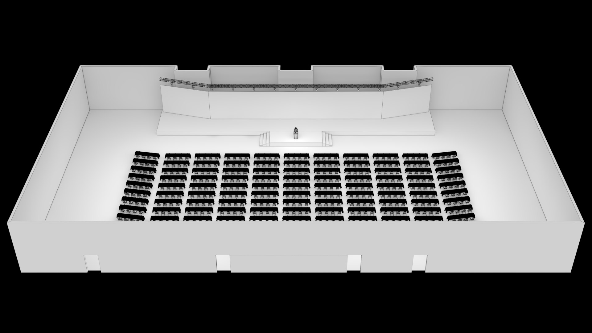 3D Sueno Deluxe Ballroom Antalya Hotels - TurboSquid 2143112