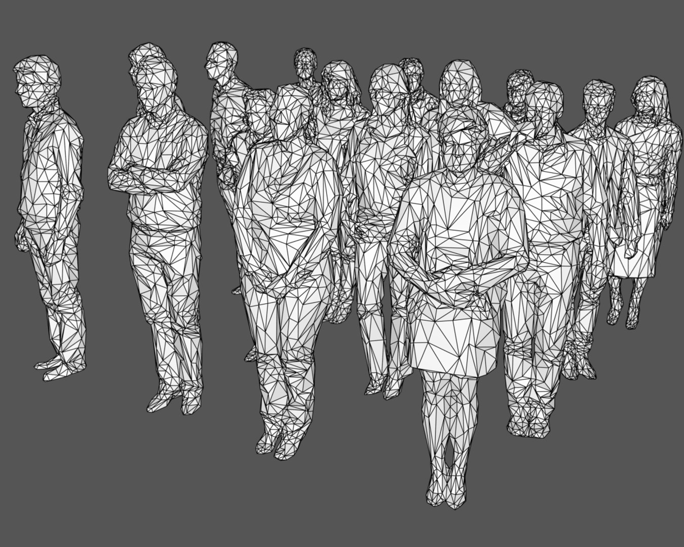 Architectural Stylized Human Character 3D Model | 1147646 | TurboSquid