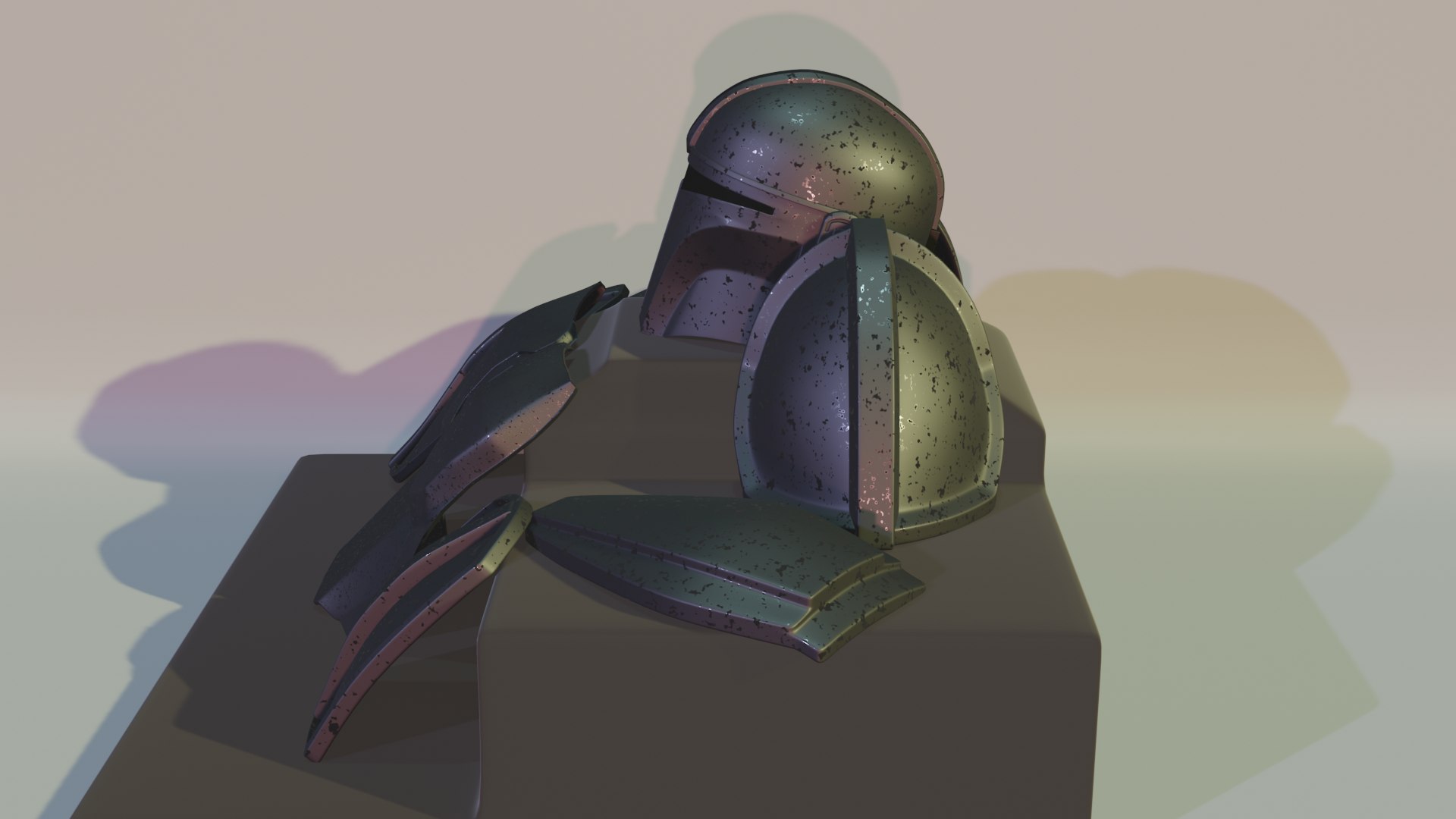 3D Model Mandalorian Armor - TurboSquid 2196054