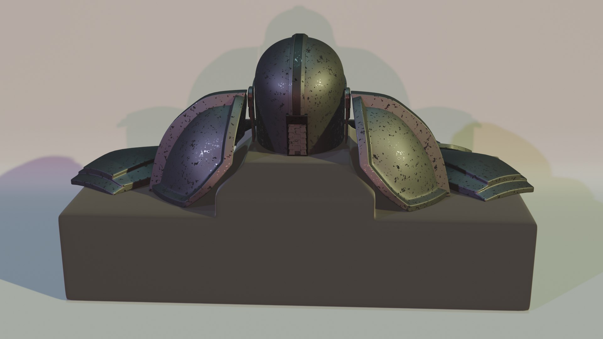 3D Model Mandalorian Armor - TurboSquid 2196054