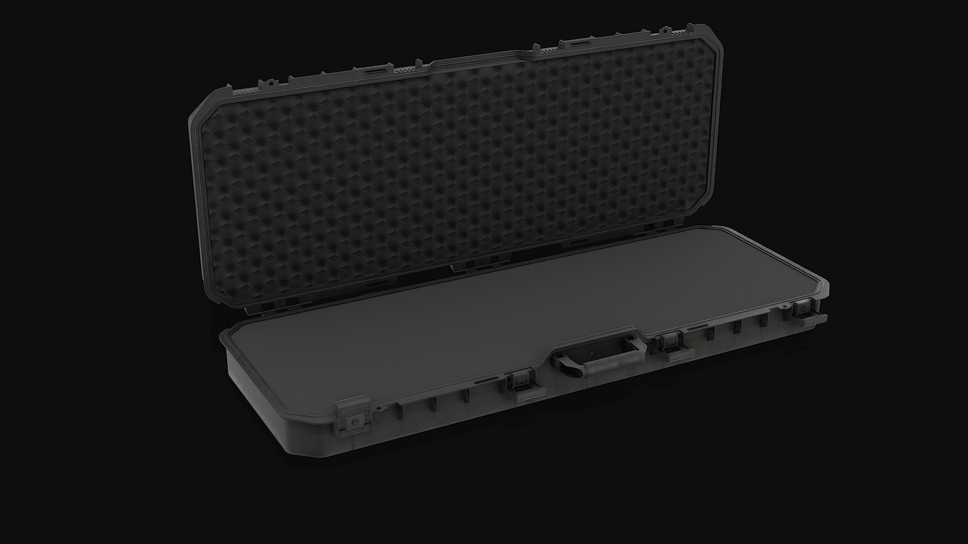 3D Plano Waterproof Rifle Hard Case Model - TurboSquid 2279519