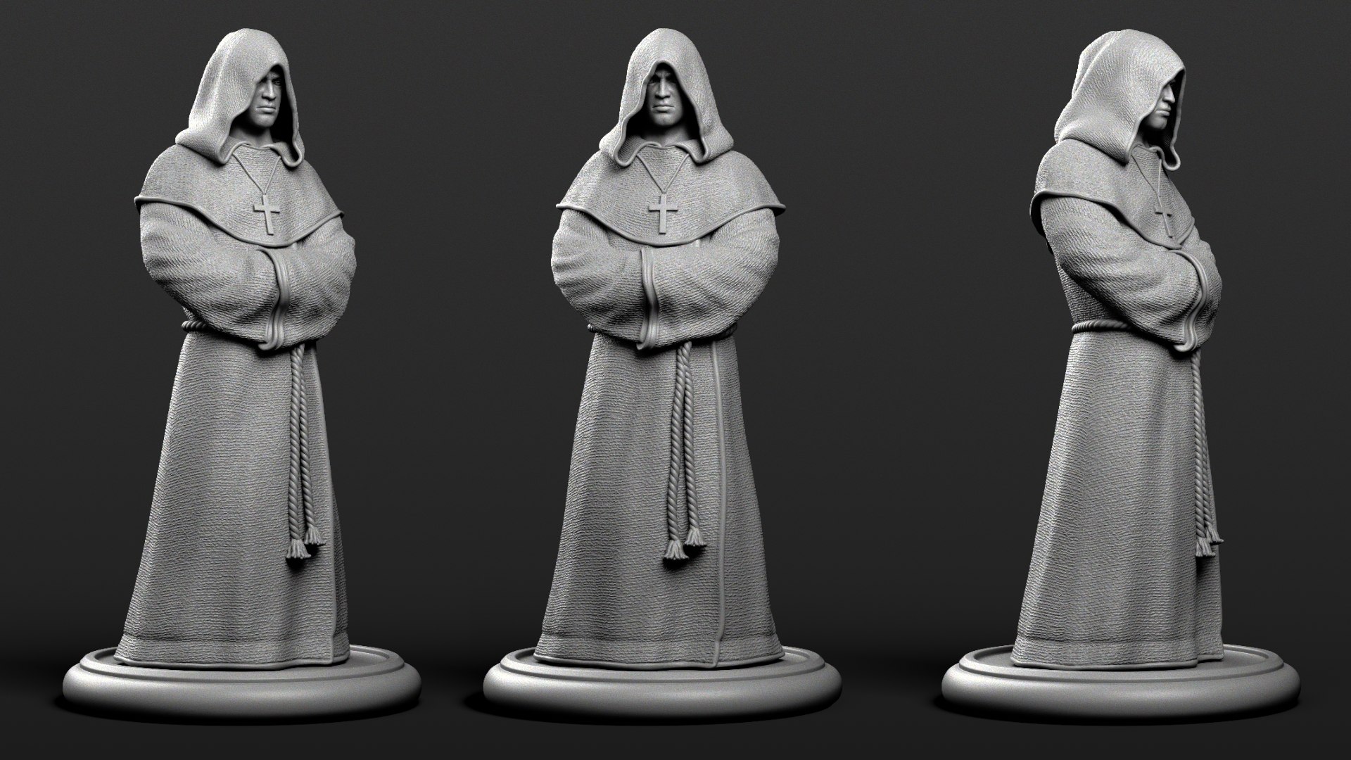Print Monk 3D Model - TurboSquid 1345811