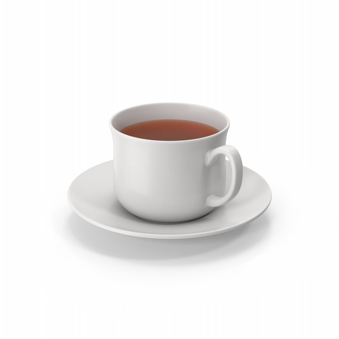 Tea Cup And Saucer 3D Model - TurboSquid 2033144
