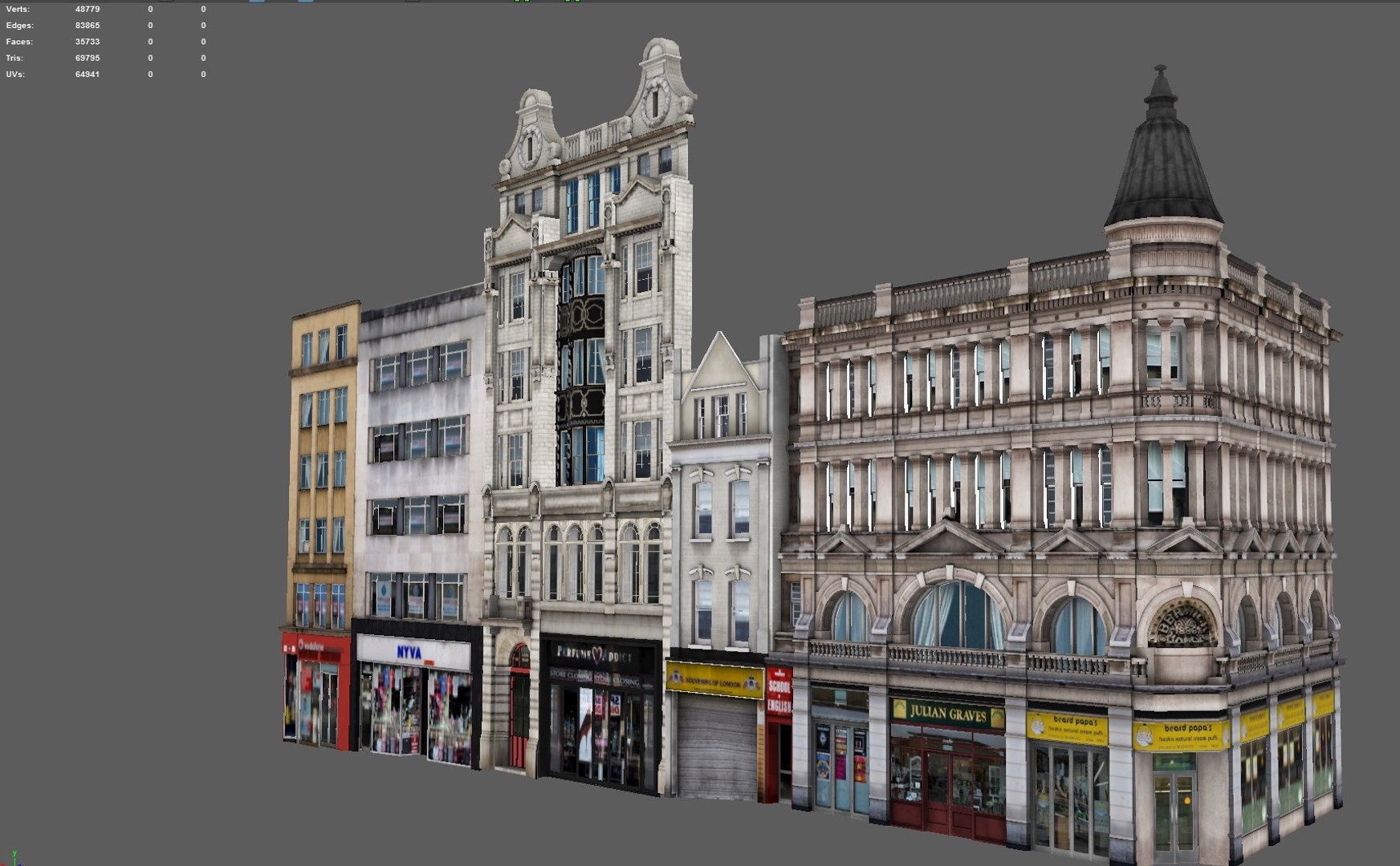 3D buildings london model - TurboSquid 1285397