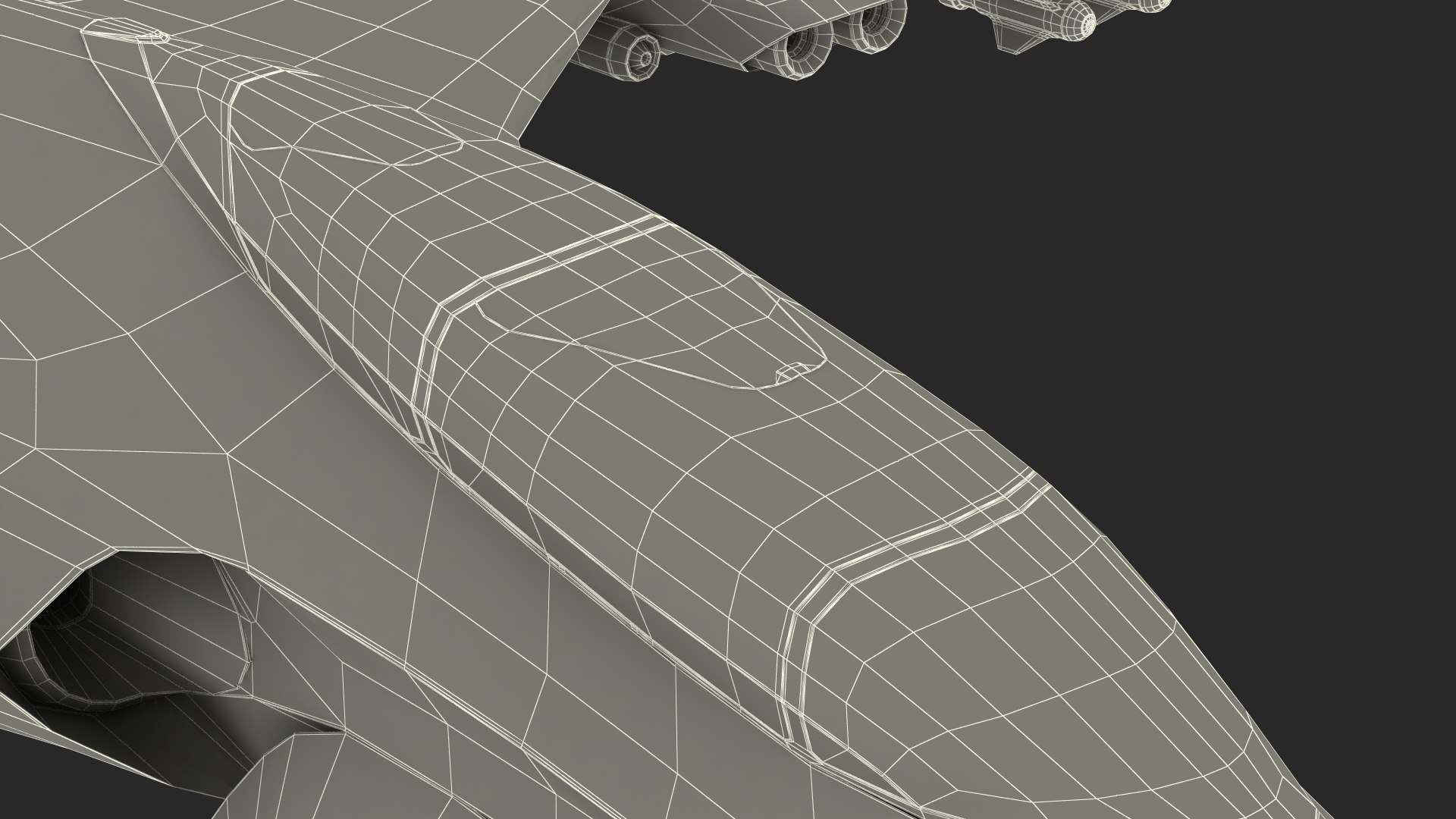 3D Damaged Sci Fi Fighter Jet With Weapon And Chassis - TurboSquid 2302745