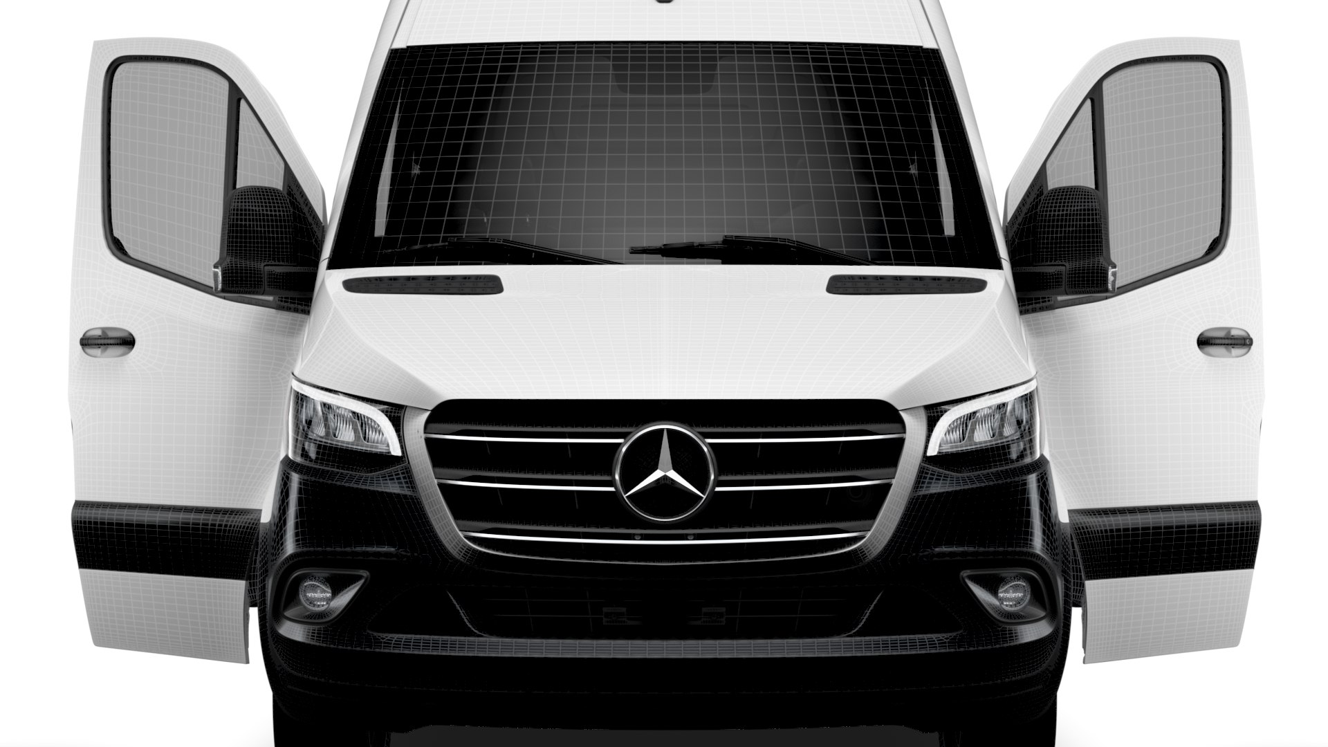 3D Mercedes Sprinter Panel Van HQ Interior 2025 Model - TurboSquid 2335899