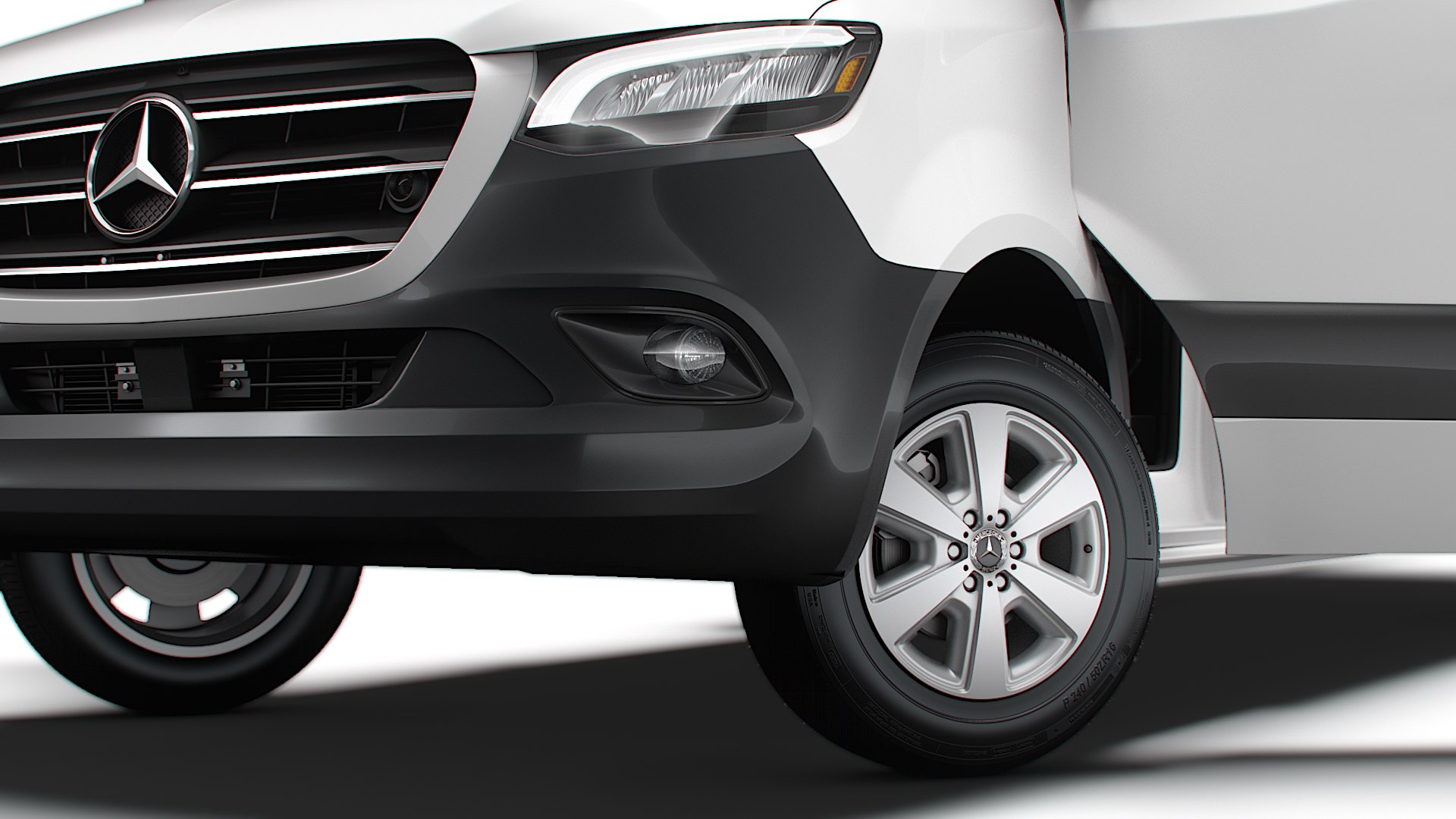 3D Mercedes Sprinter Panel Van HQ Interior 2025 Model - TurboSquid 2335899