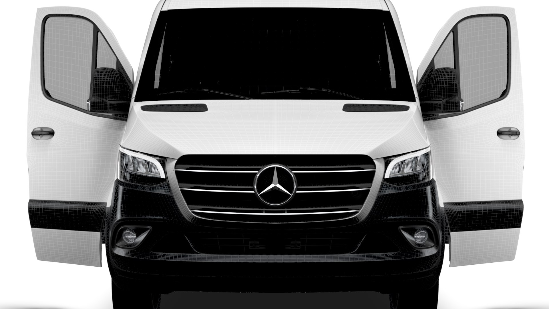 3D Mercedes Sprinter Panel Van HQ Interior 2025 Model - TurboSquid 2335899