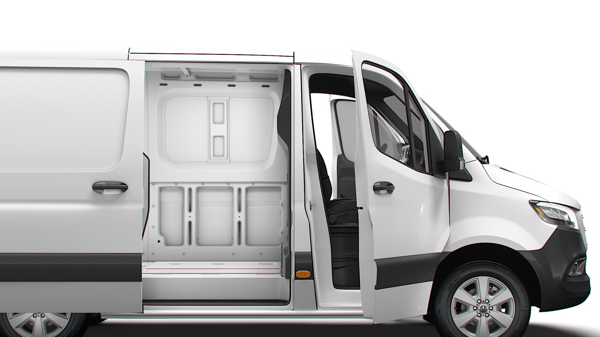 3D Mercedes Sprinter Panel Van HQ Interior 2025 Model - TurboSquid 2335899