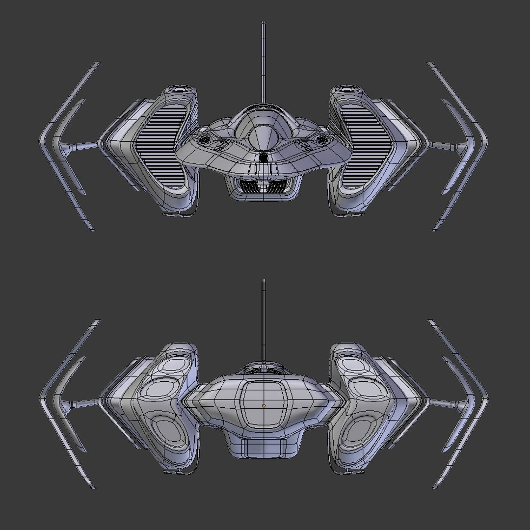 Blender Spaceship