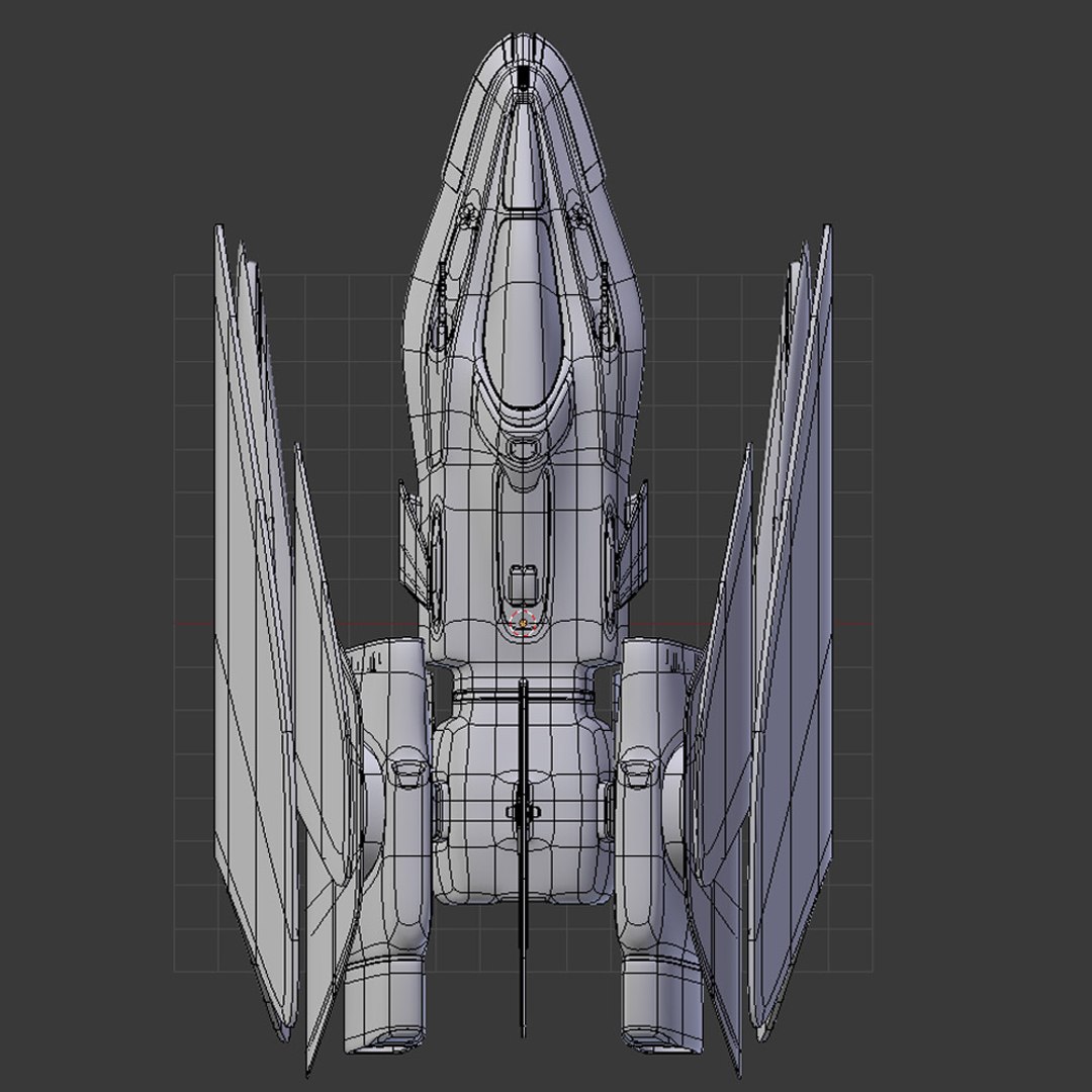 Blender Spaceship
