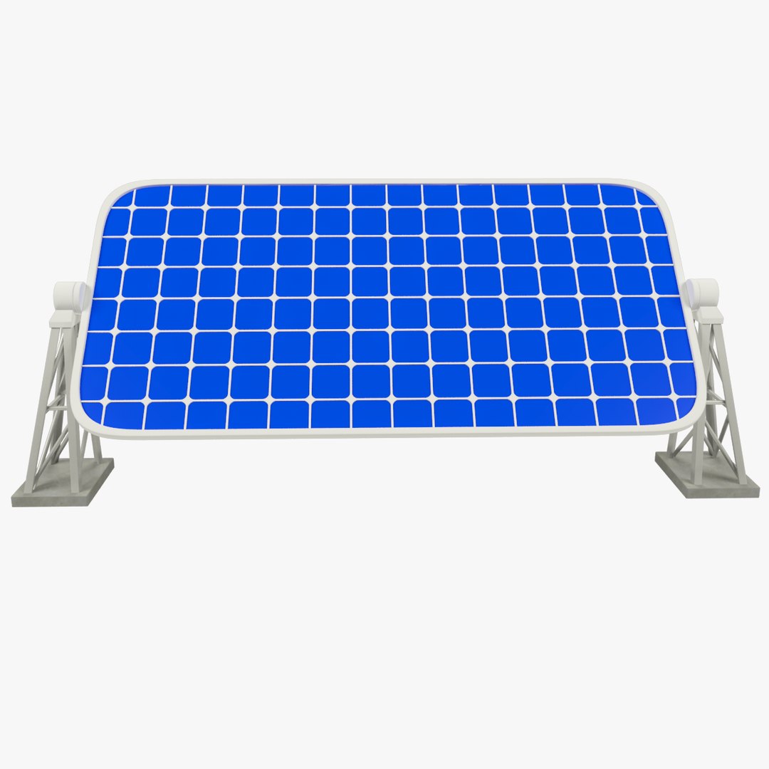 Sun Battery Model - TurboSquid 1201798