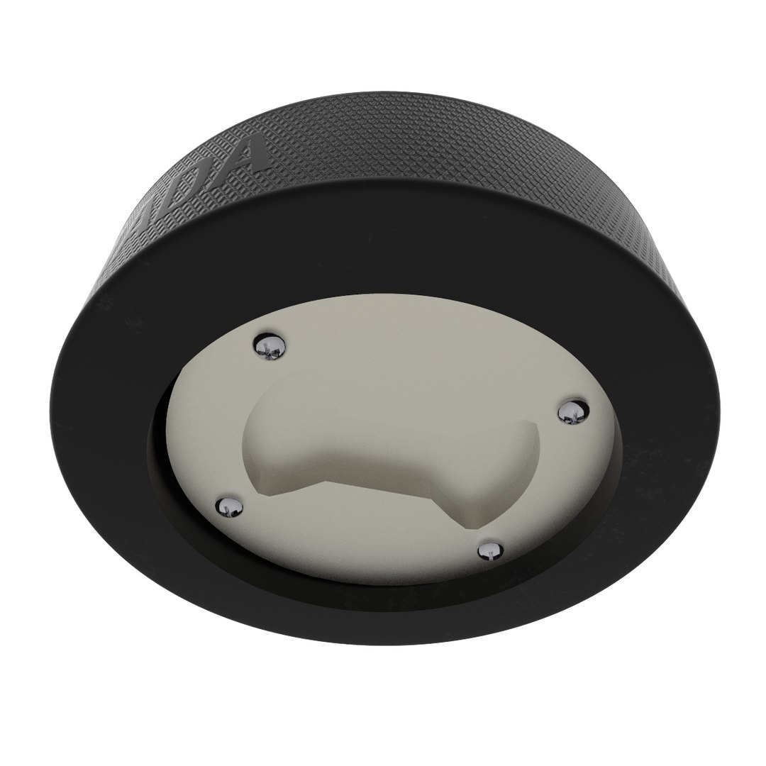 3d model puck 15 teams logo