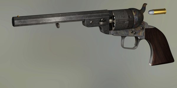 콜트 네이비 1851 및 그 변환 3D 모델 - TurboSquid 1273934