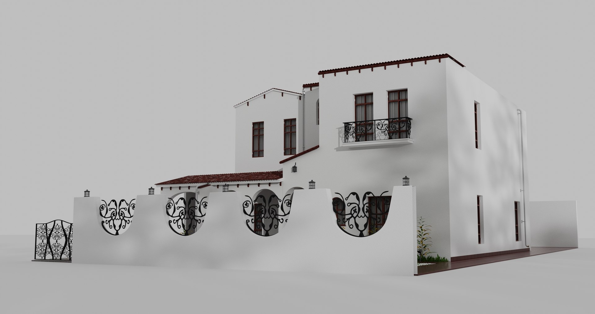 California Home 01 3D model - TurboSquid 2039714