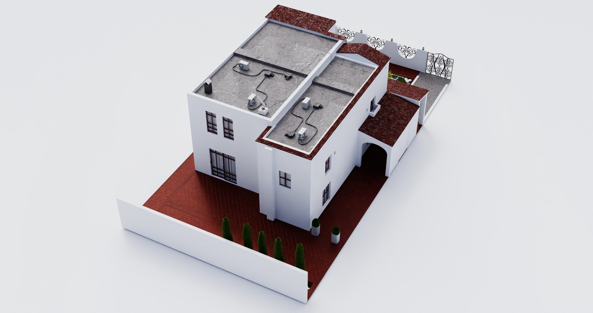 California Home 01 3D model - TurboSquid 2039714