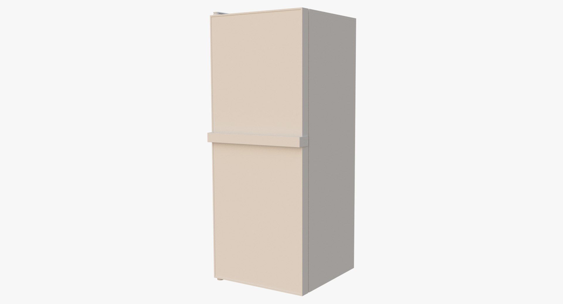 fridge interior blender 3d model