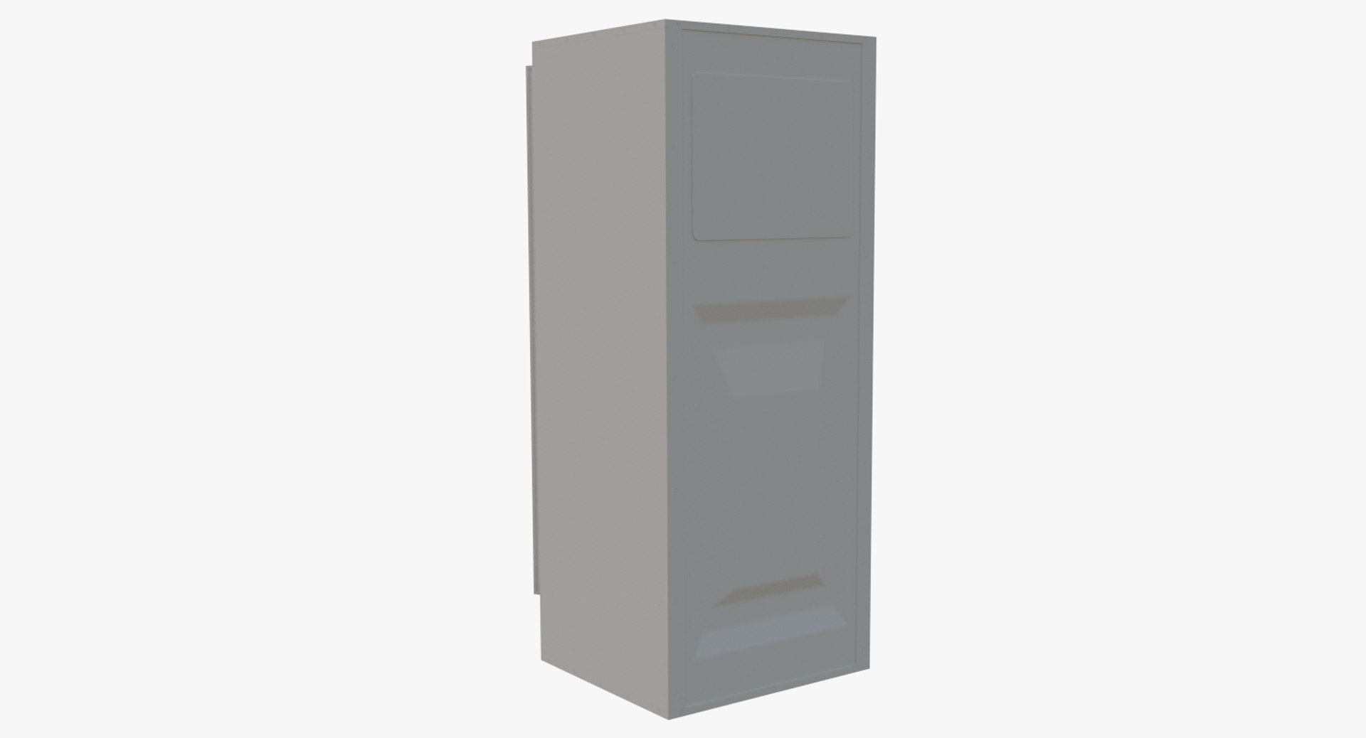 fridge interior blender 3d model