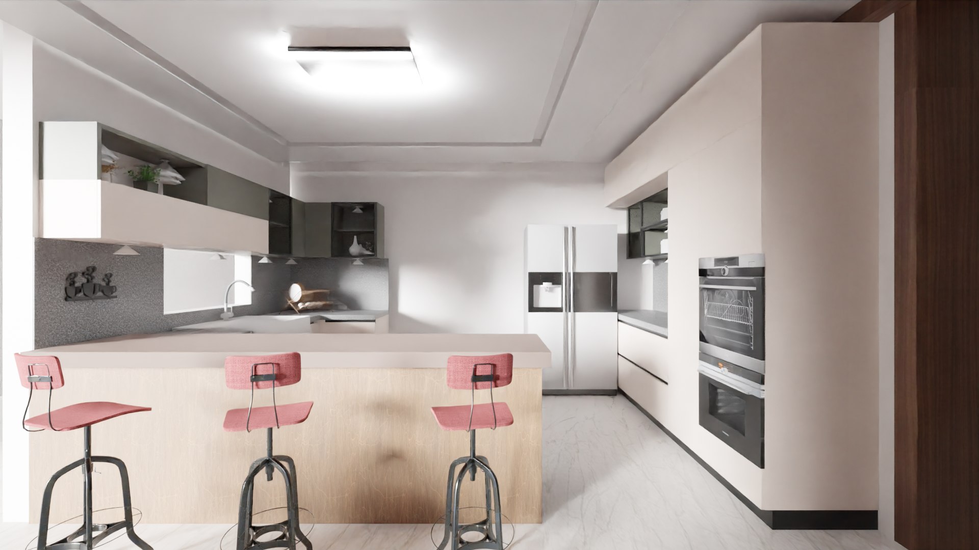 Modern Kitchen Model - TurboSquid 1772425