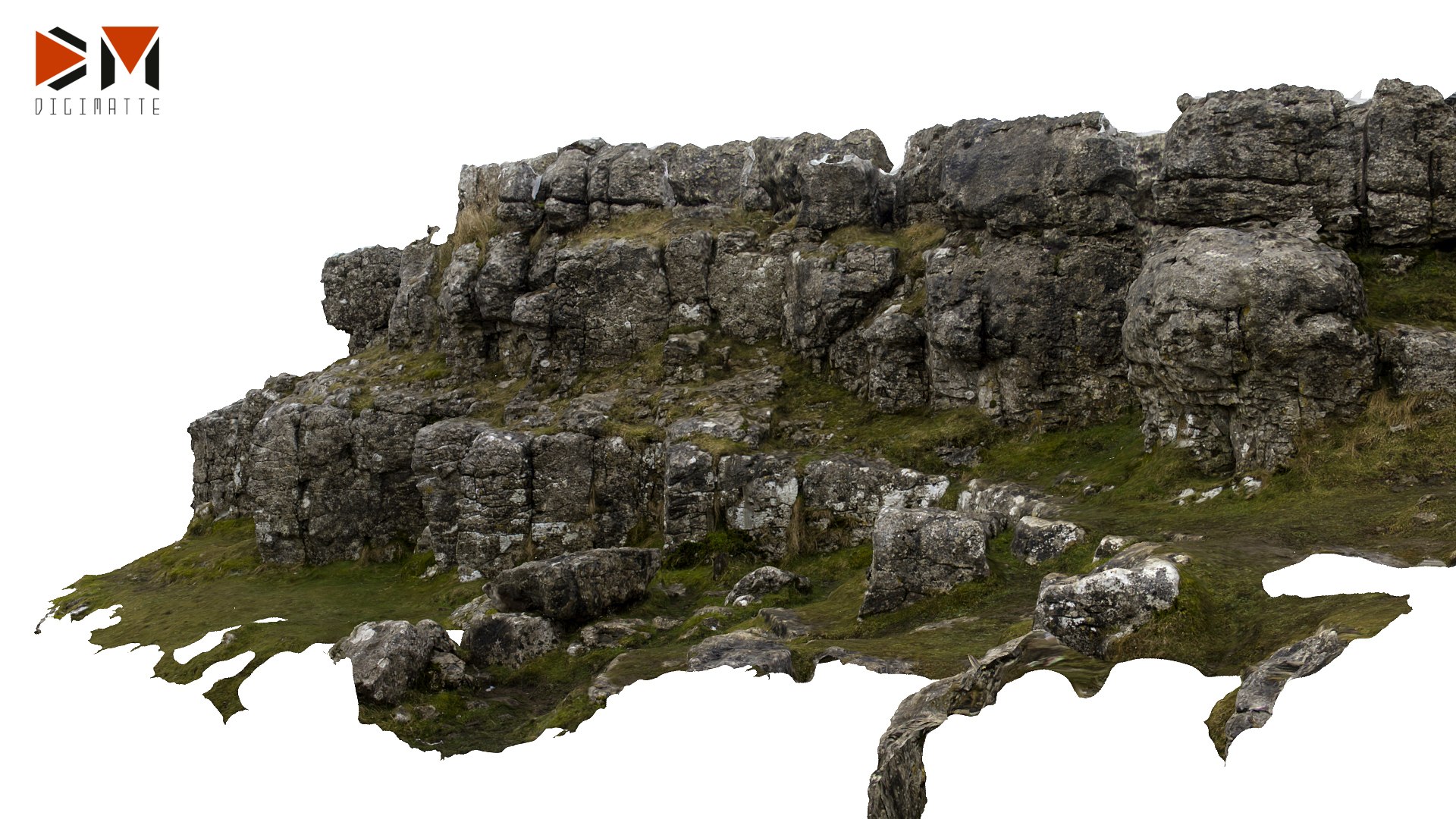 3d Mountain Rock Pack
