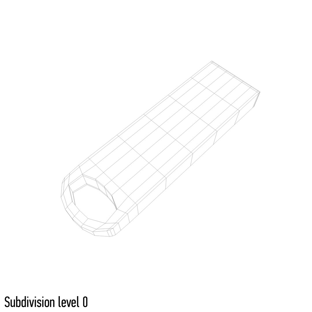 3d usb flash drive model
