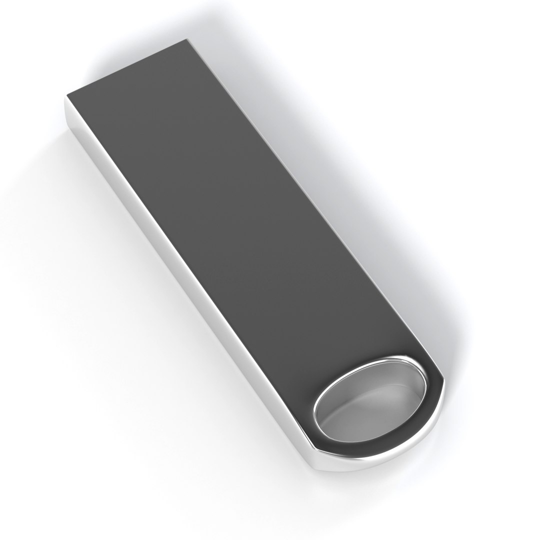 3d usb flash drive model