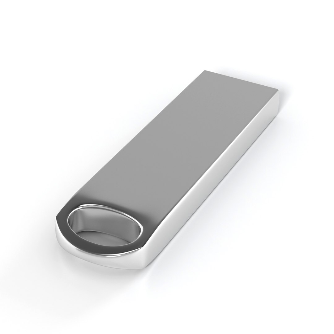 3d usb flash drive model